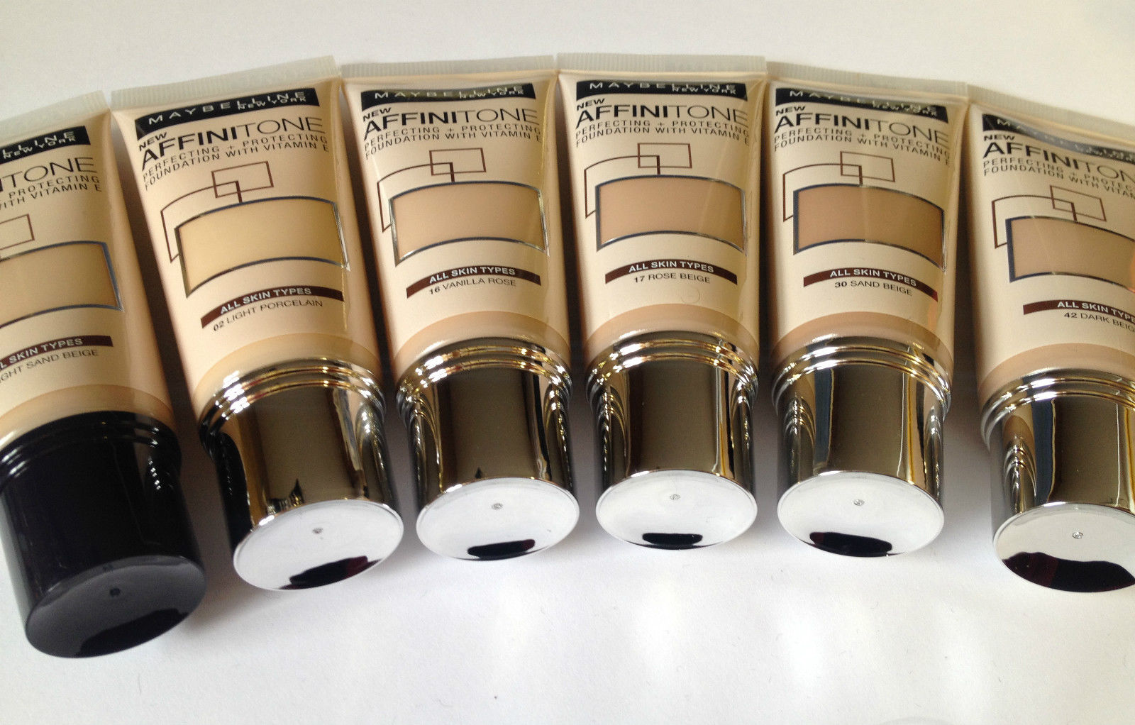 Nueva base de maquillaje Maybelline Affinitone